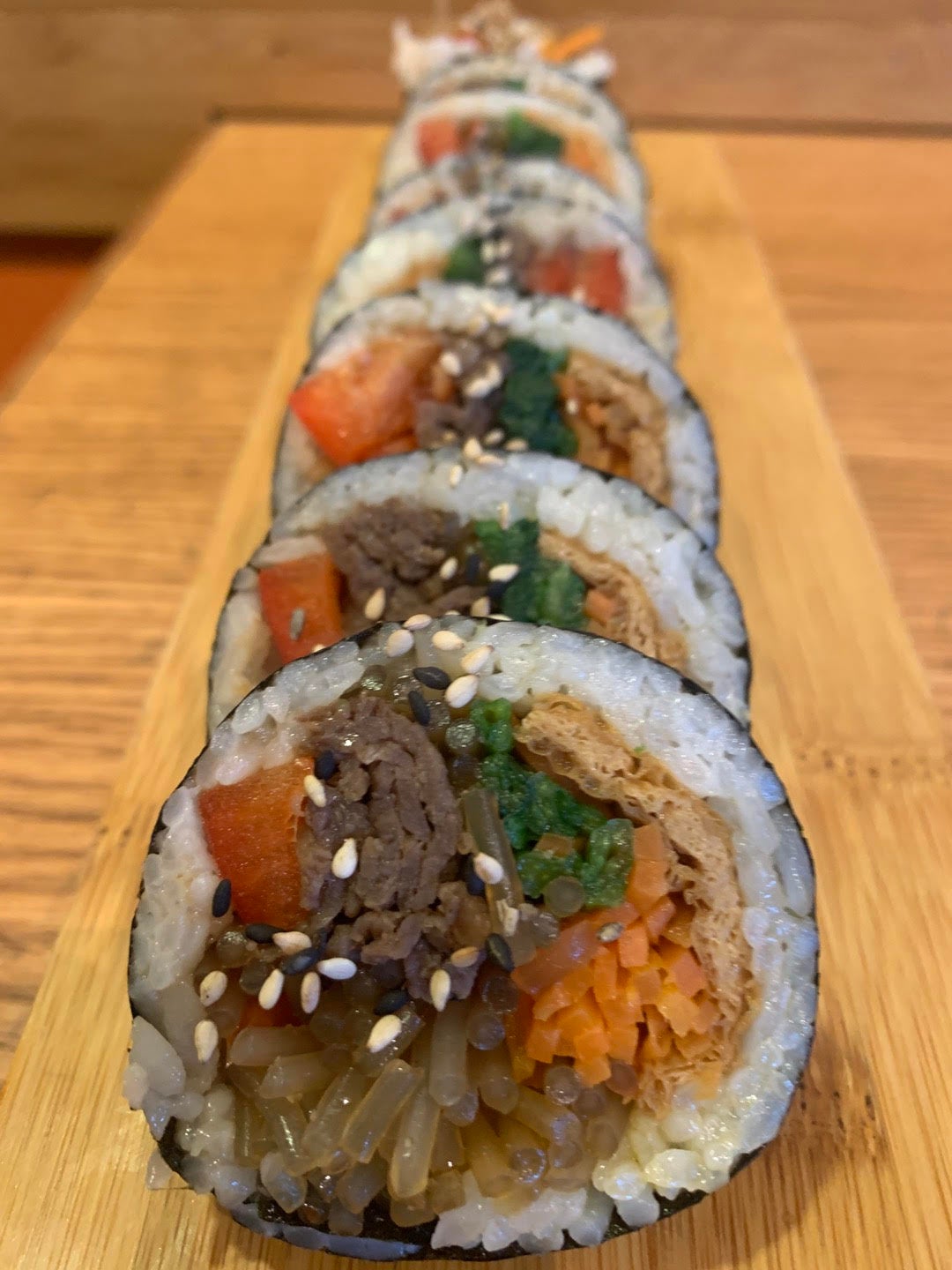 Japchae Bulgogi Kimbap (K-roll) 10pcs | Kochu